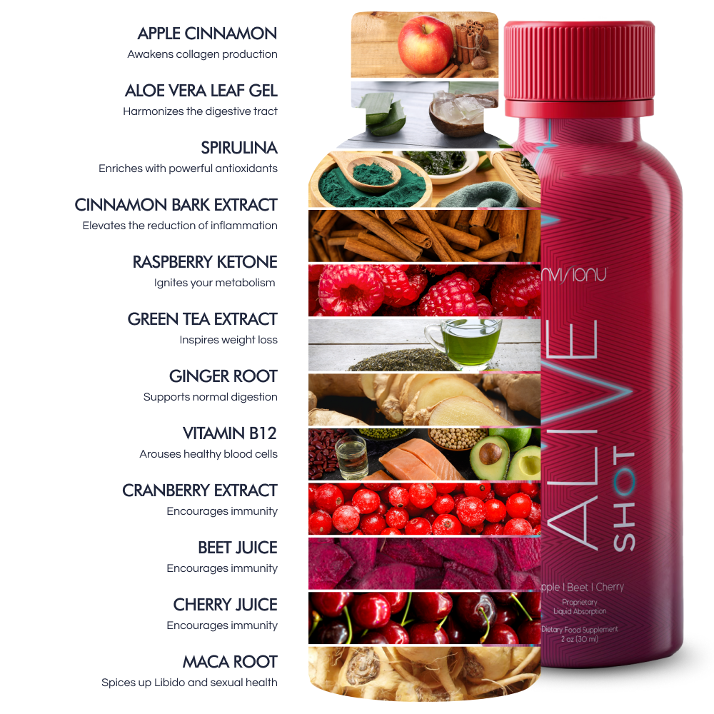 Alive Apple Beet Cherry (30 Shots) | Natural Energy & Daily Wellness ...
