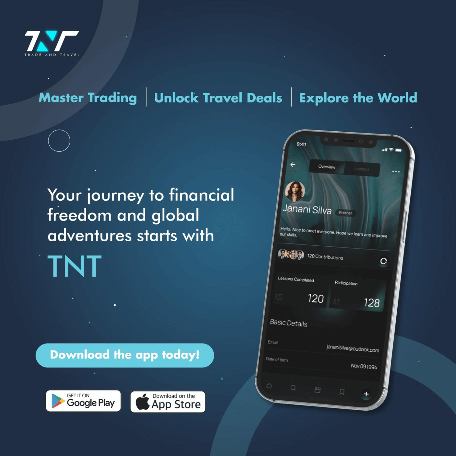 TNT - Trade N’ Travel Package | Elevate Your Finances, Skills ...
